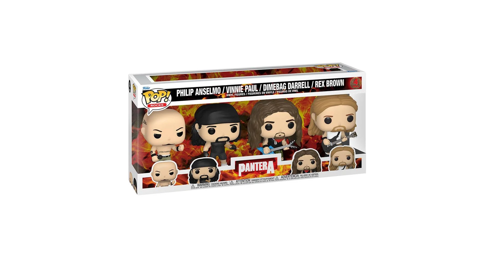 Pantera POP! Rocks Vinyl Figurák - Funko - Geekstore