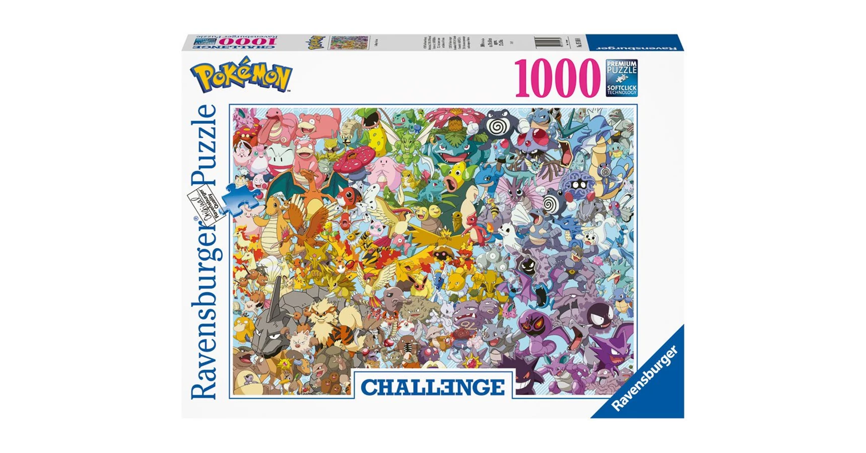 Pokémon Challenge Jigsaw Puzzle - Group (1000 darabos) - Geekstore