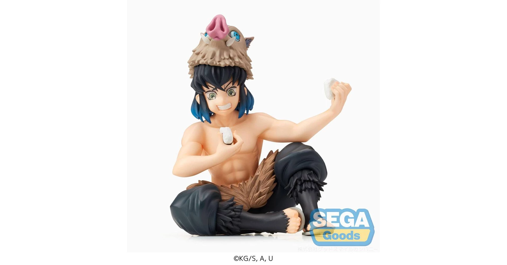 Demon Slayer: Kimetsu no Yaiba PM Perching PVC Szobor - Inosuke ...