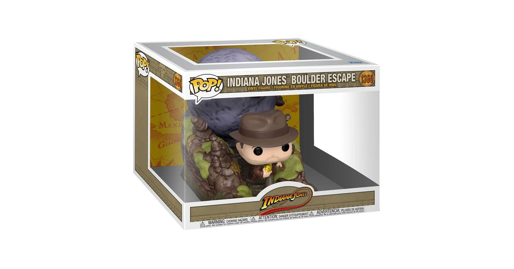 Indiana Jones Funko POP Moment! Vinyl Figura - Boulder Escape 9 cm ...