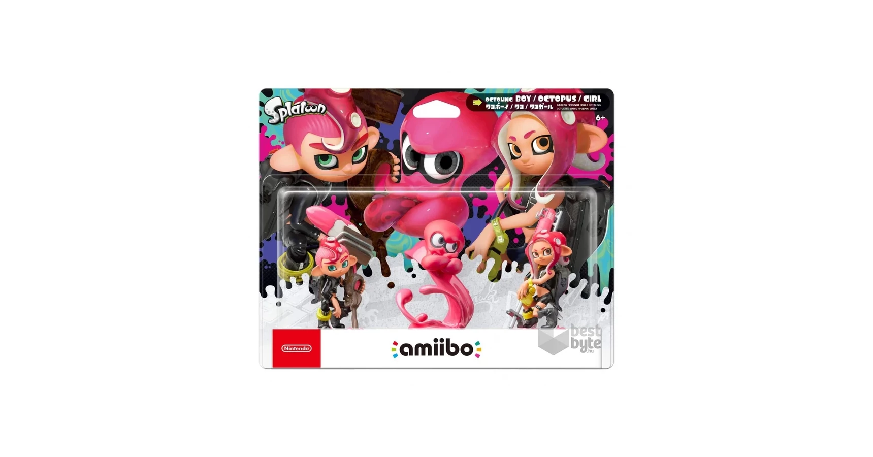 Splatoon Octoling 3-Pack amiibo - 18.990 Ft