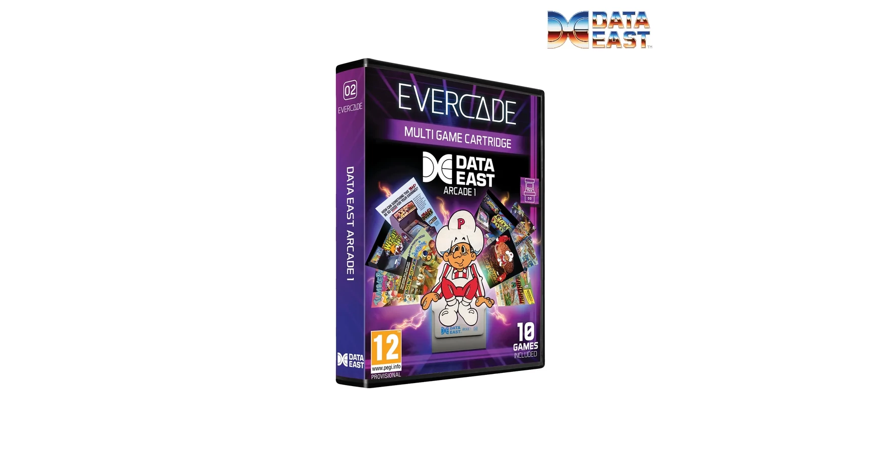 Data East Arcade Cartridge 1 (Evercade) - Blaze Entertainment - Geekstore