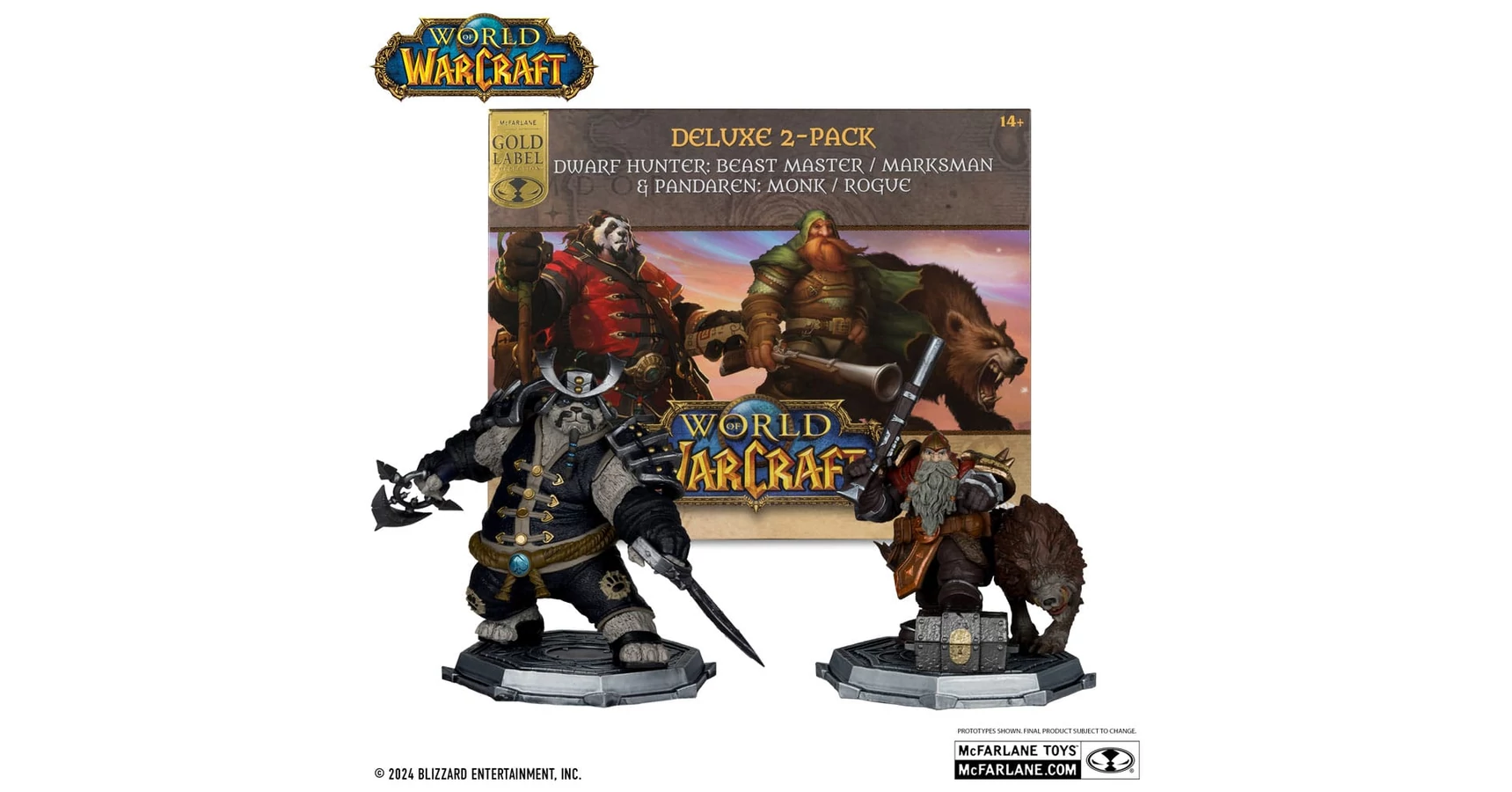 World of Warcraft PVC Szobrok - 1/12 Dwarf Hunter: Beast Master ...