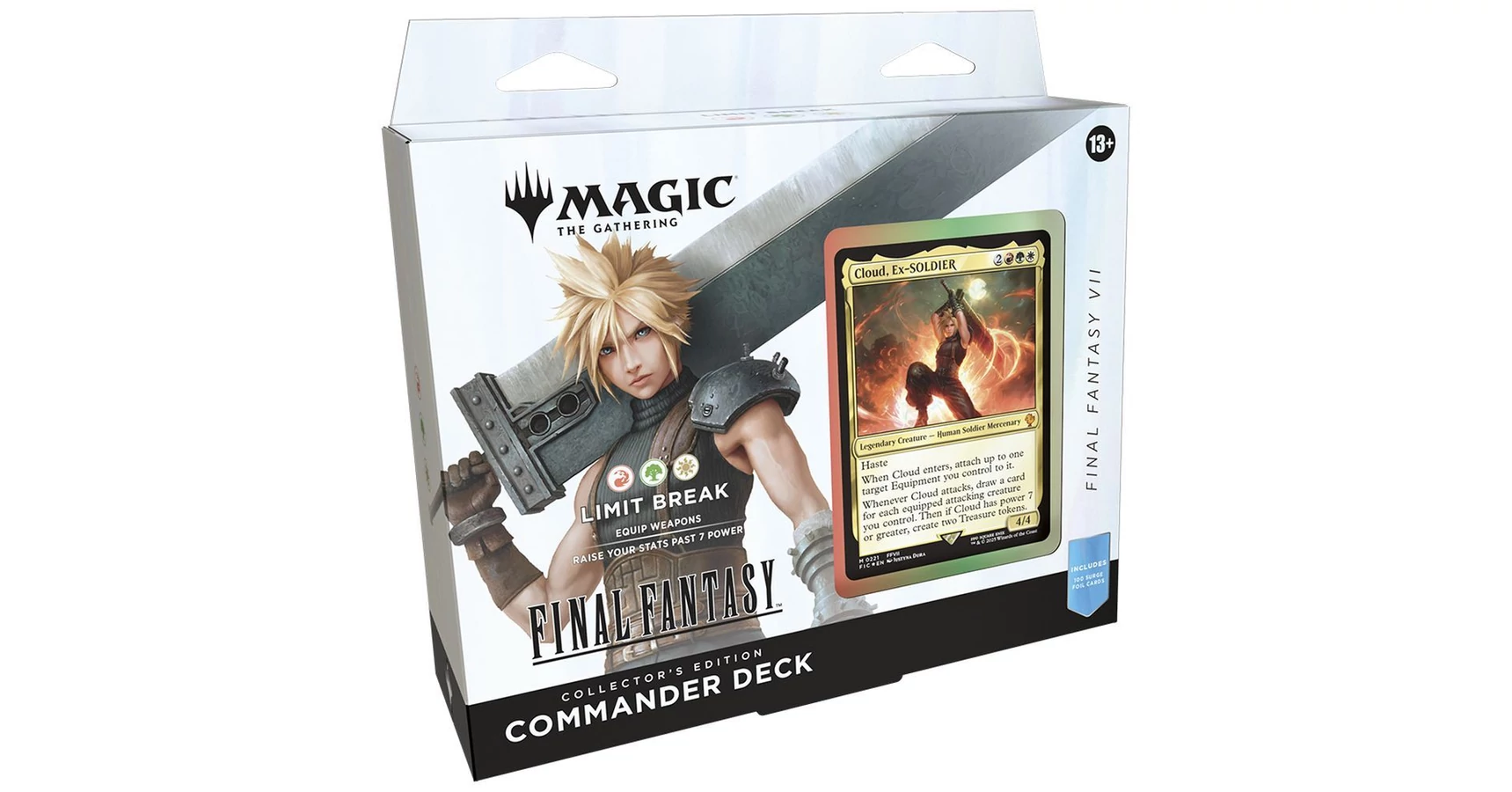 Magic: The Gathering - Final Fantasy Collector's Commander Deck - Limit ...