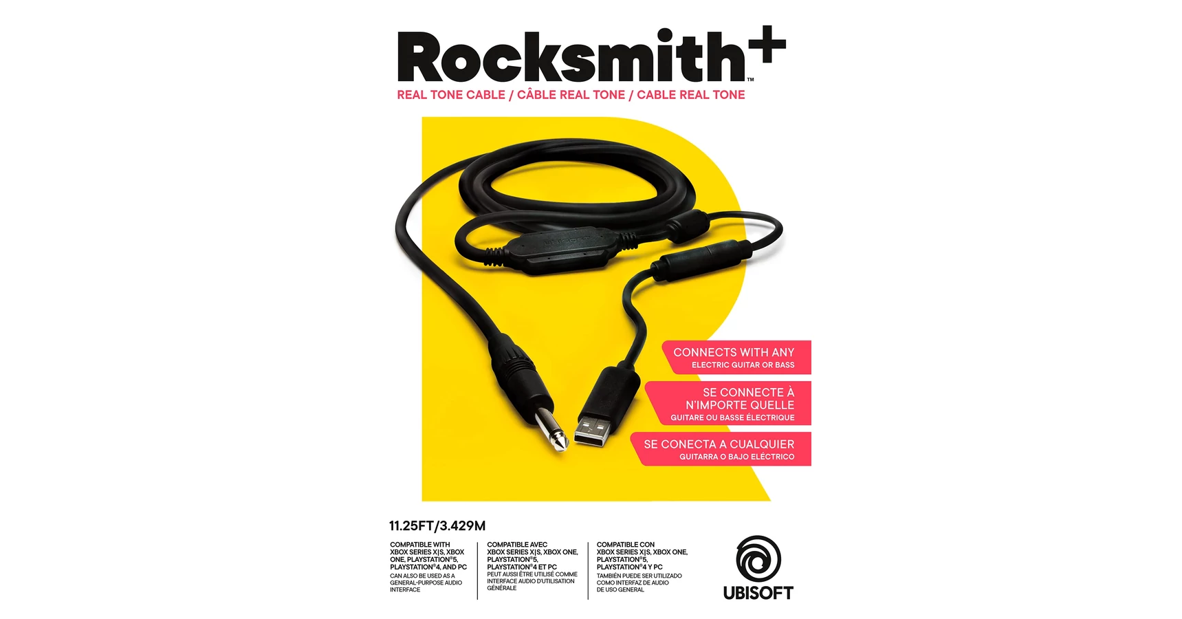 Rocksmith Real Tone Cable - 12.990 Ft