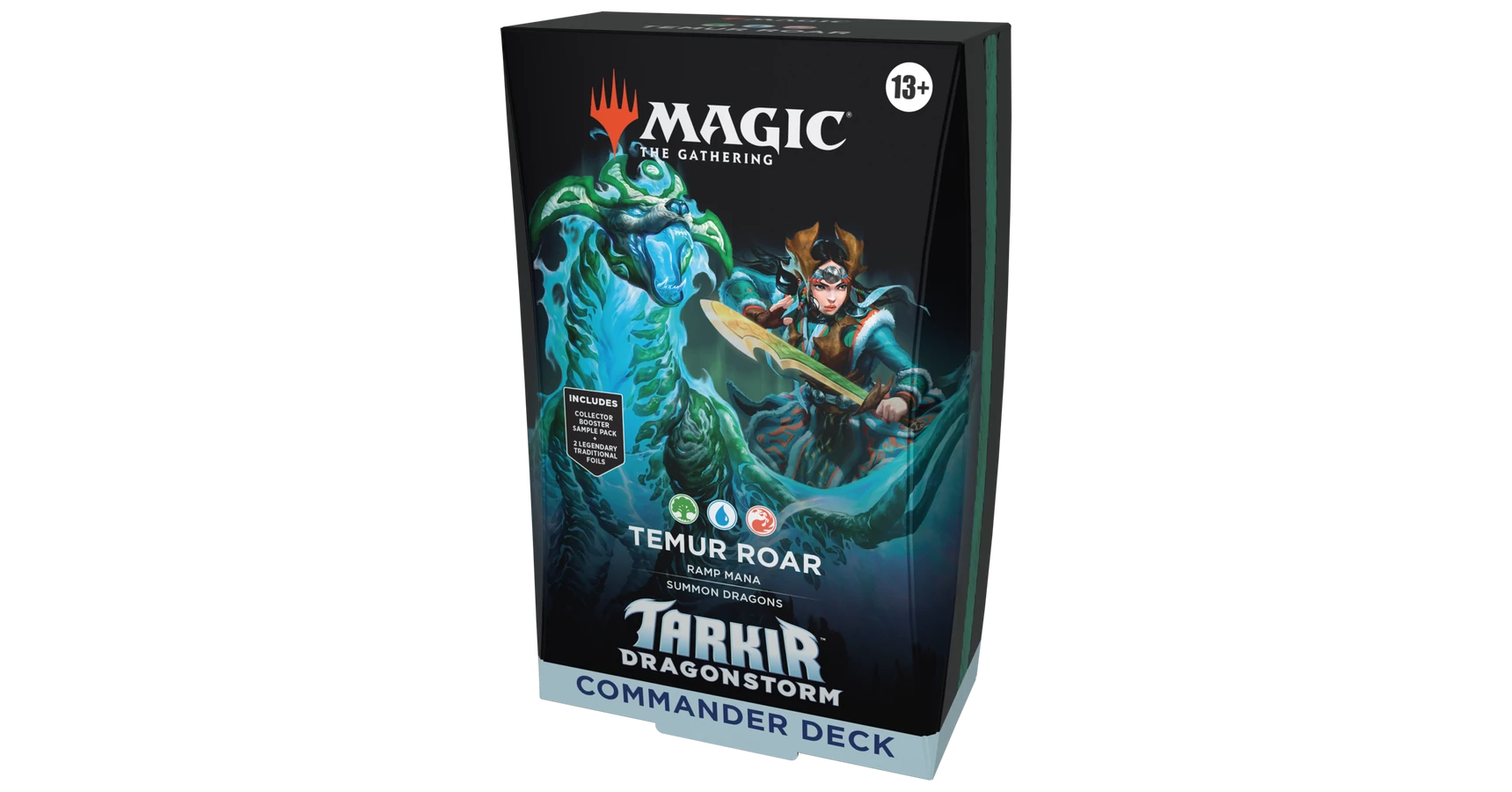 Magic: The Gathering - Tarkir: Dragonstorm Commander Deck - Temur Roar ...
