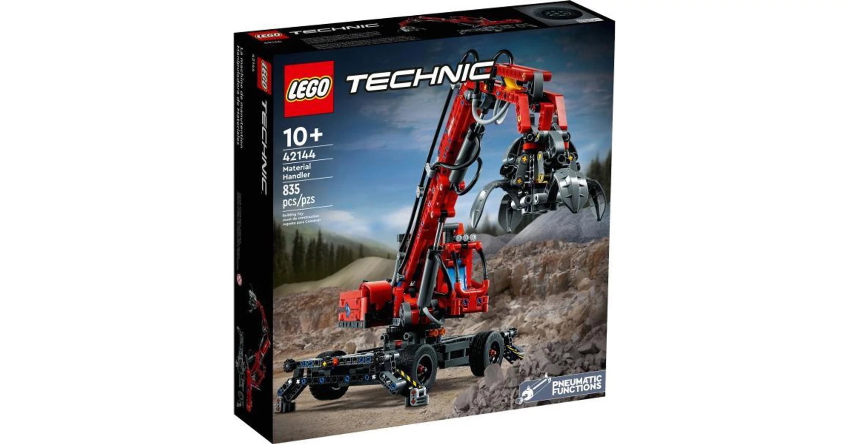 LEGO Technic Anyagrakodó (42144) – Pneumatikus funkciókkal
