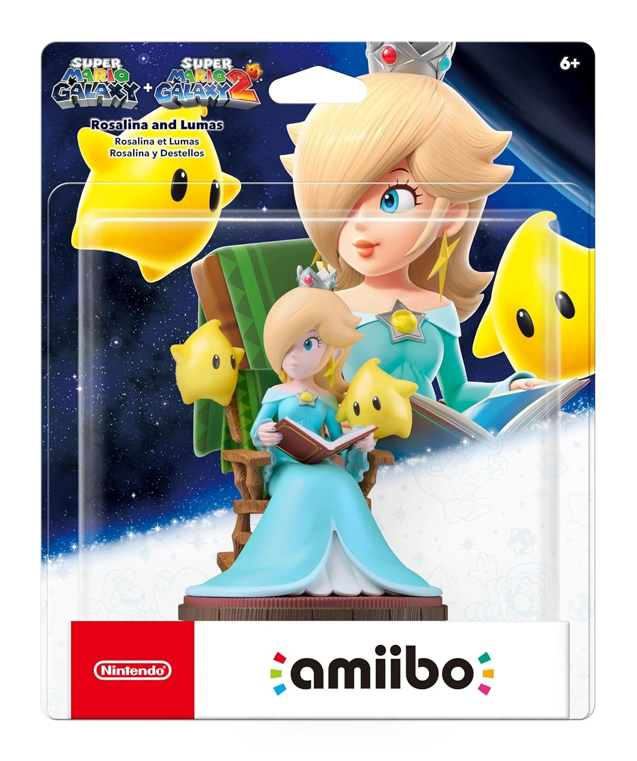 Super Mario Galaxy + Super Mario Galaxy 2 Series - Rosalina and Lumas amiibo - 13.990 Ft